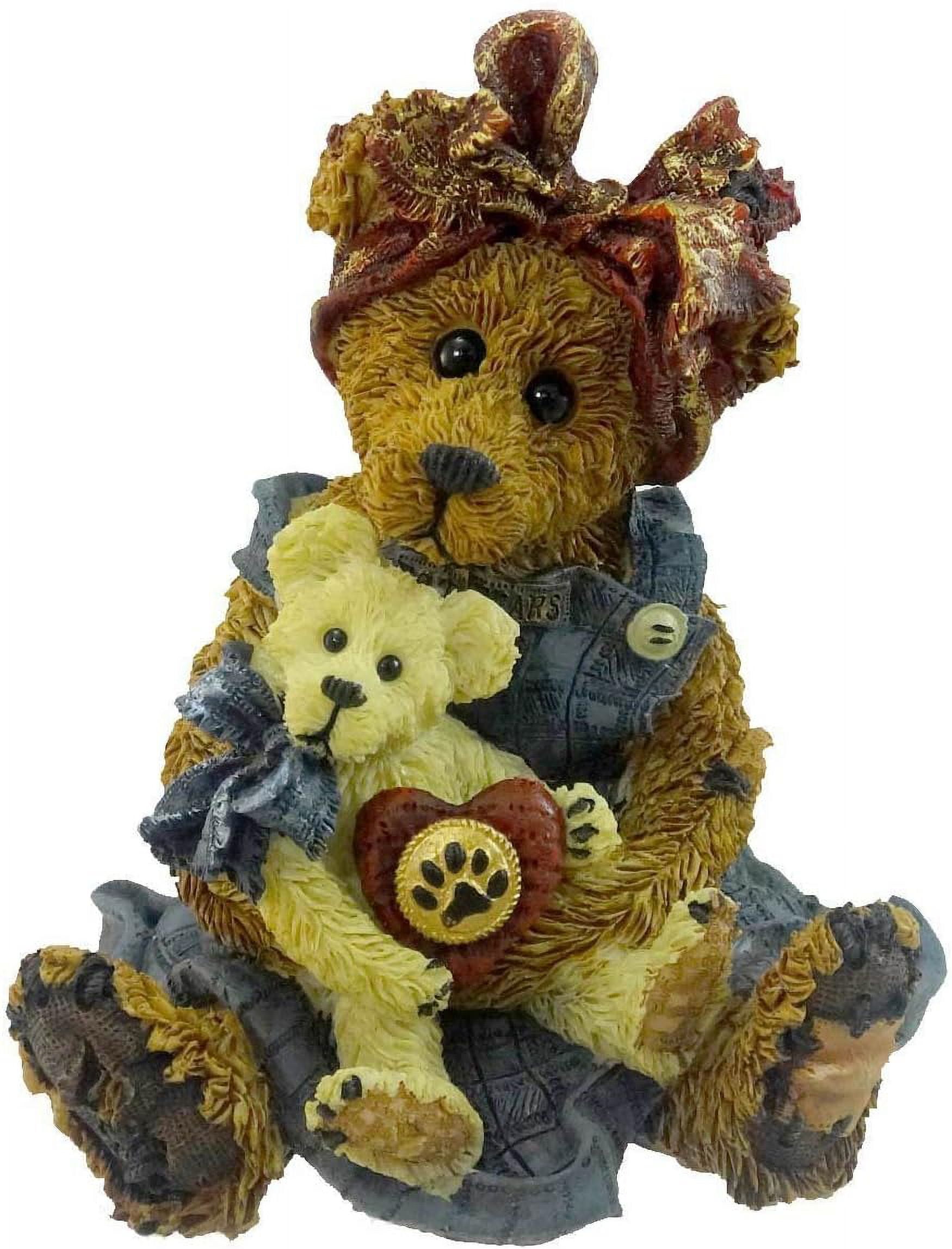 Bears Momma Mcbear And Caledonia Heart Teddy Bearstone - 3.50 IN ...