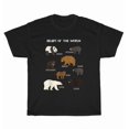Bears Of The World Grizzly Bear Panda Black Polar Lover T-Shirt Unisex ...