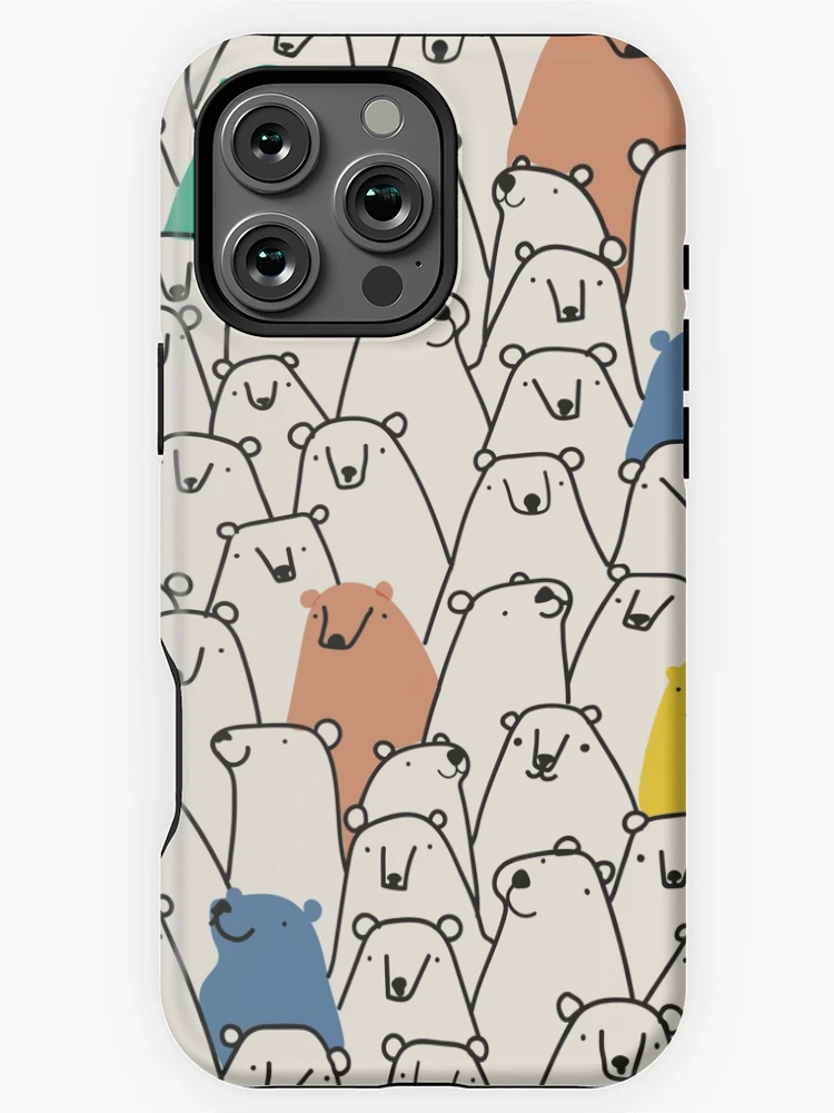Bears Pattern Design Case for 11/12/13/14/15/17 Pro Max - Walmart.com