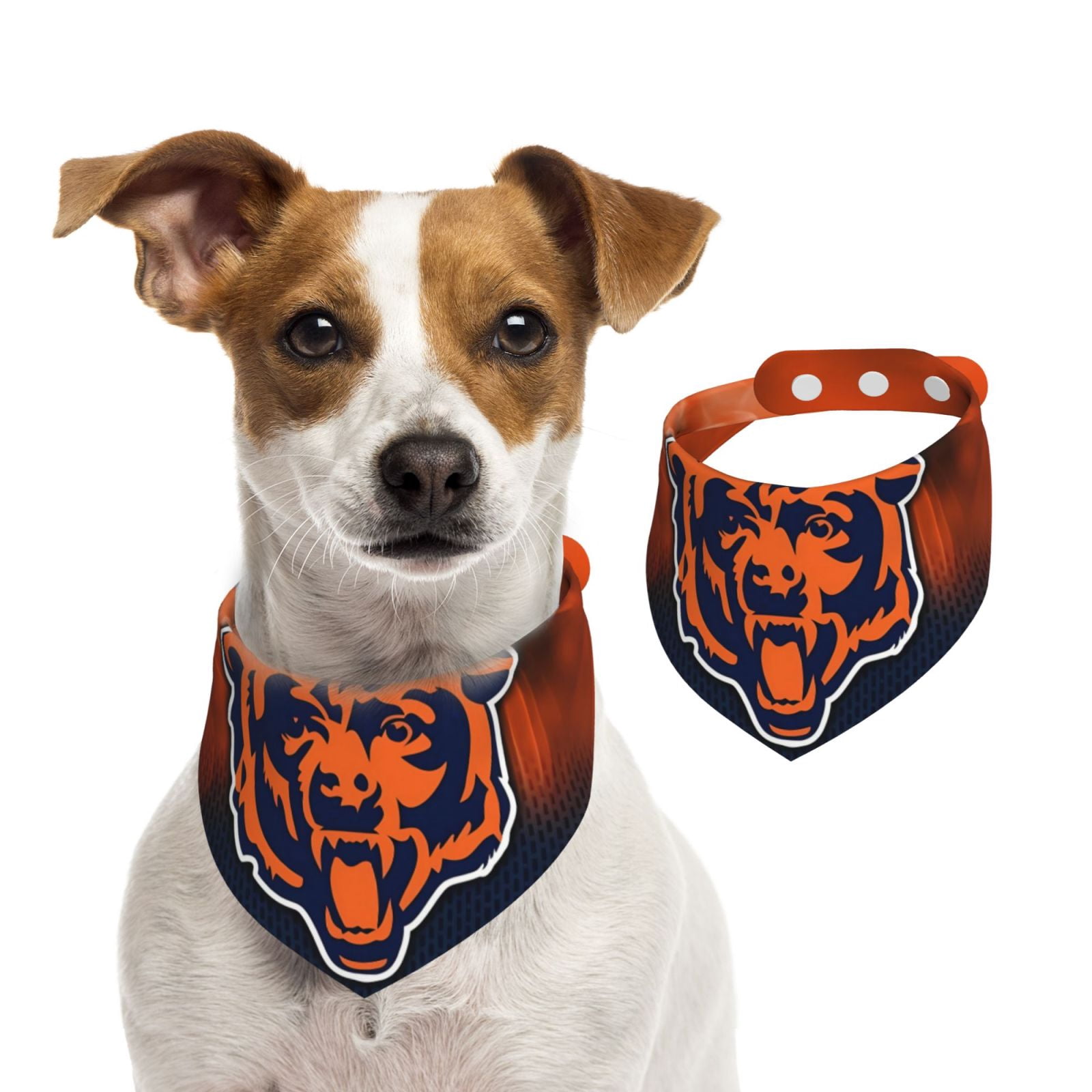 Bears Pet Cotton Double sided Scarf Bibs Adjustable circumference drool ...