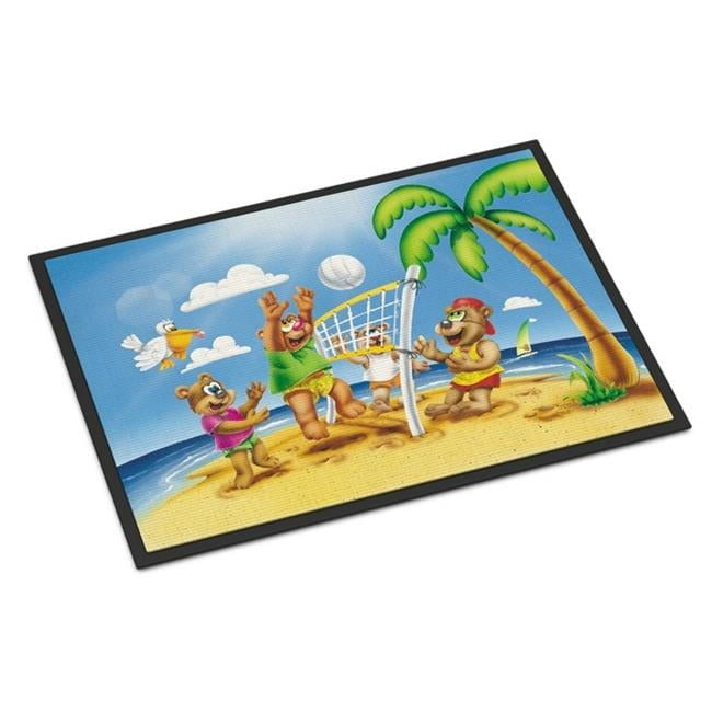 Bears Playing Volleyball Indoor or Outdoor Mat - 24 x 36 in. - Walmart.com