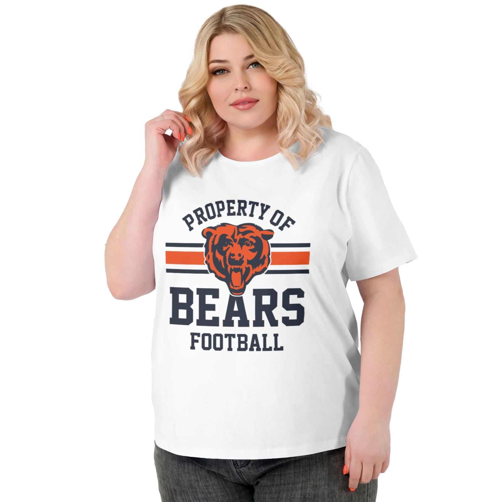 Bears Plus Size Women's Short-sleeved T-shirt Oversized Tees Summer ...