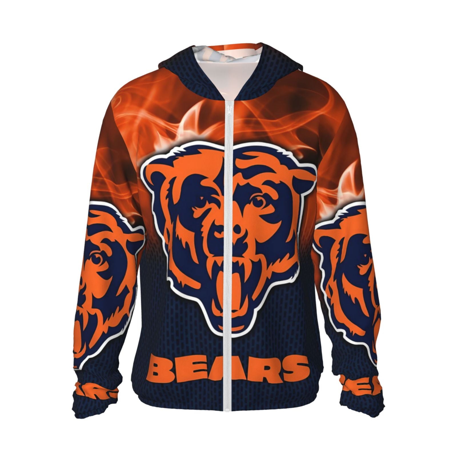 Bears Sun Protection Hoodie Men Sun Protection Hoodie Shirts Long ...
