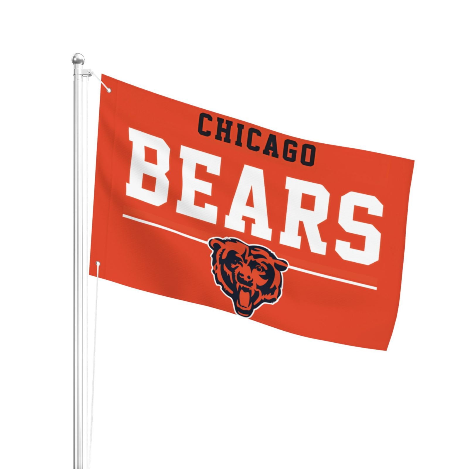 Bears Three Layer personalized Double Sided Flag Football Fans National ...