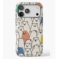Bears pattern M513, Case for iPhone 17/16/15/14/13/12/11 Pro Max ...