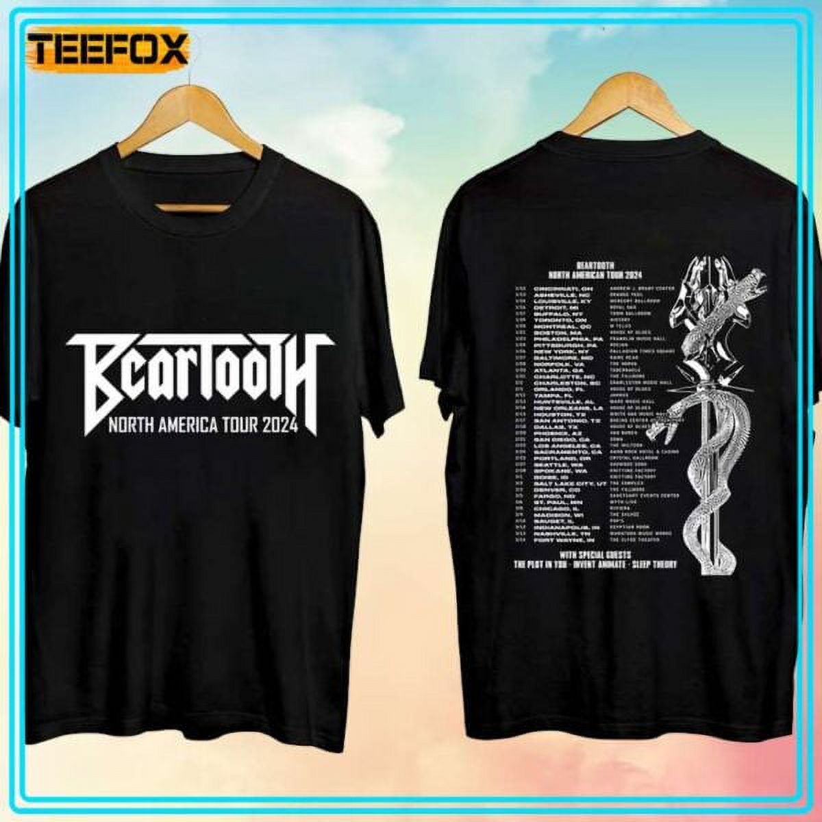 Beartooth North American Tour 2024 Concert T-Shirt - Walmart.com