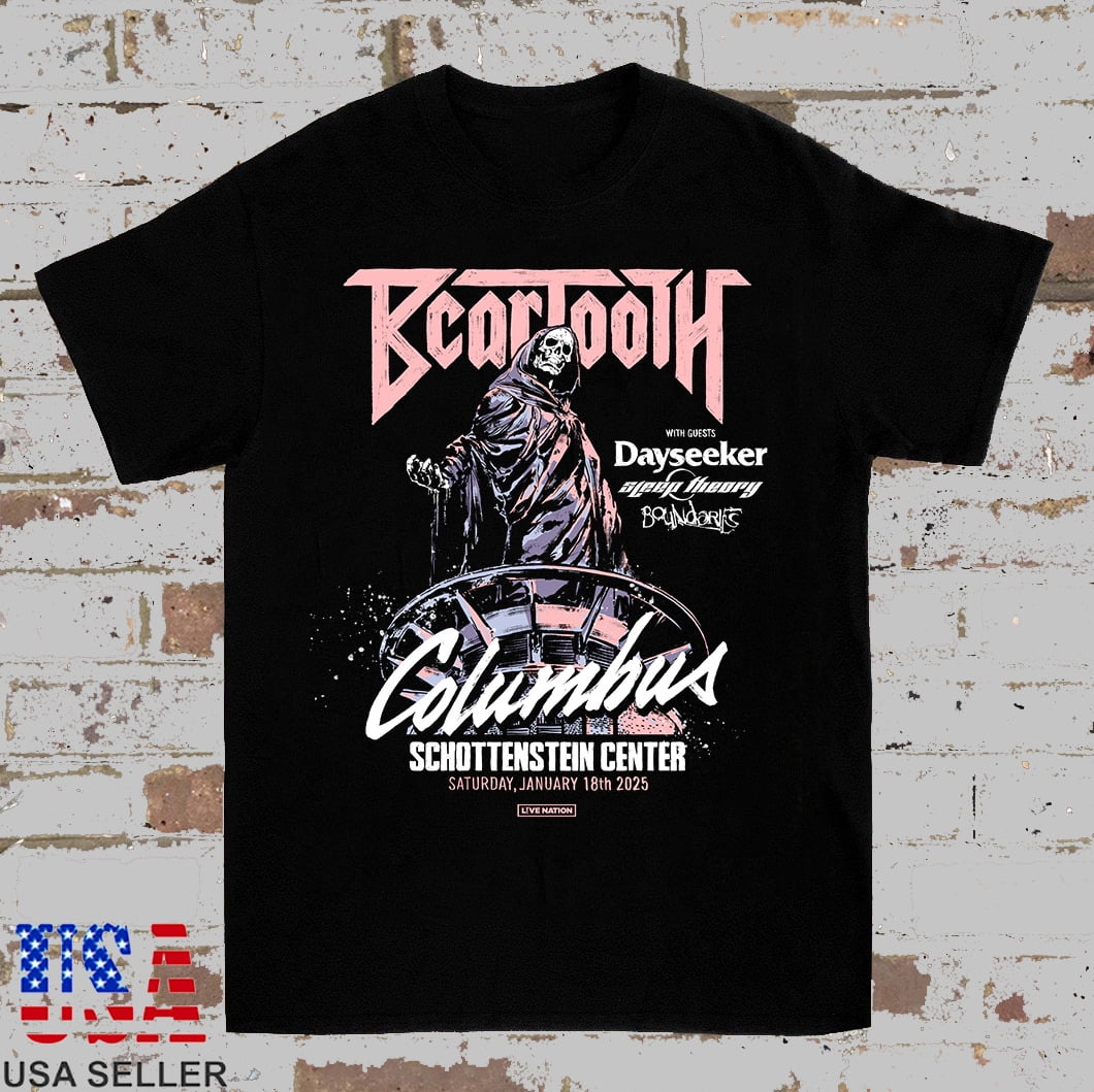 Beartooth The Schottenstein Center January 2025 T Shirt Full Size S-5XL ...