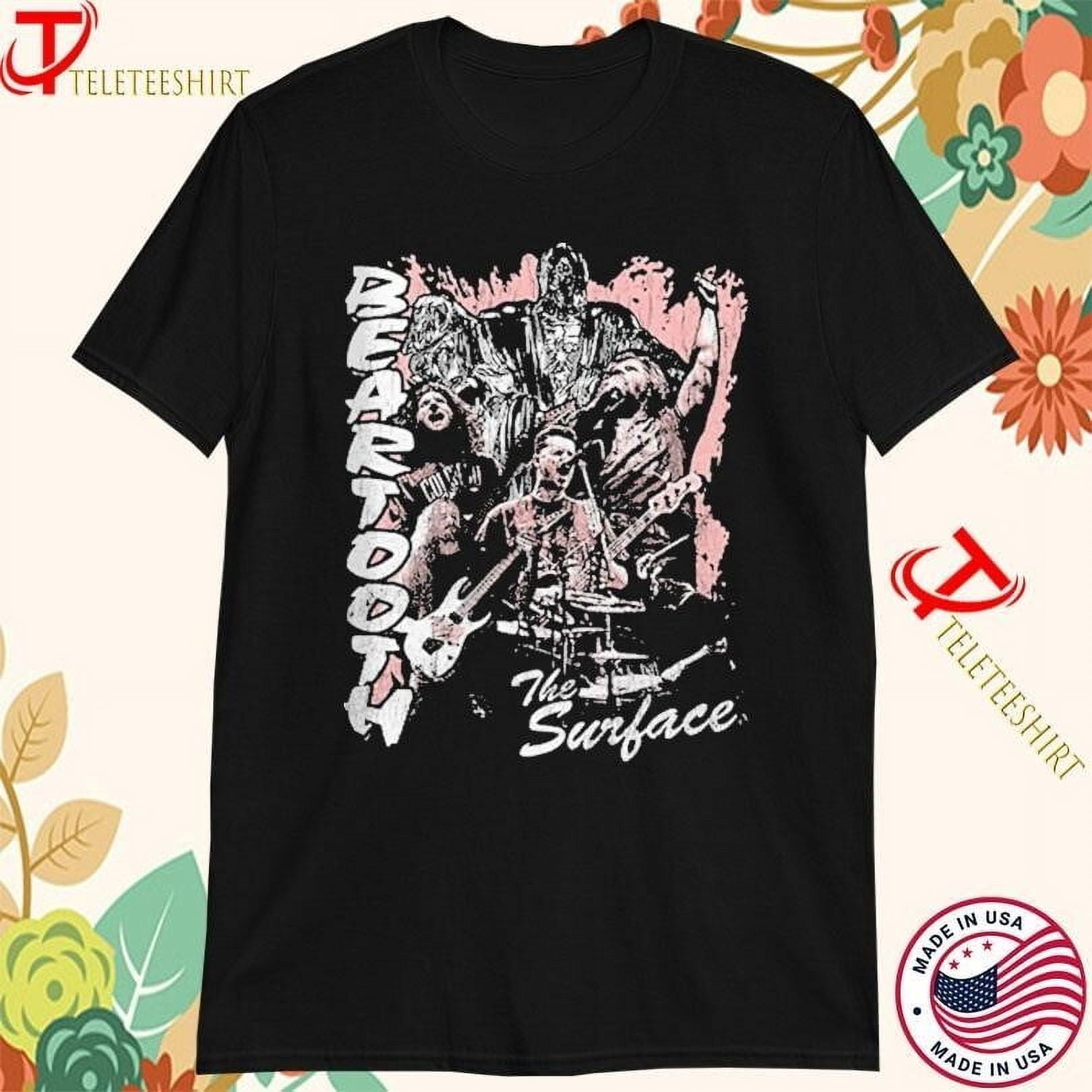 Beartooth The Surface I Need Your Attention Album T-shirts Black Cotton ...