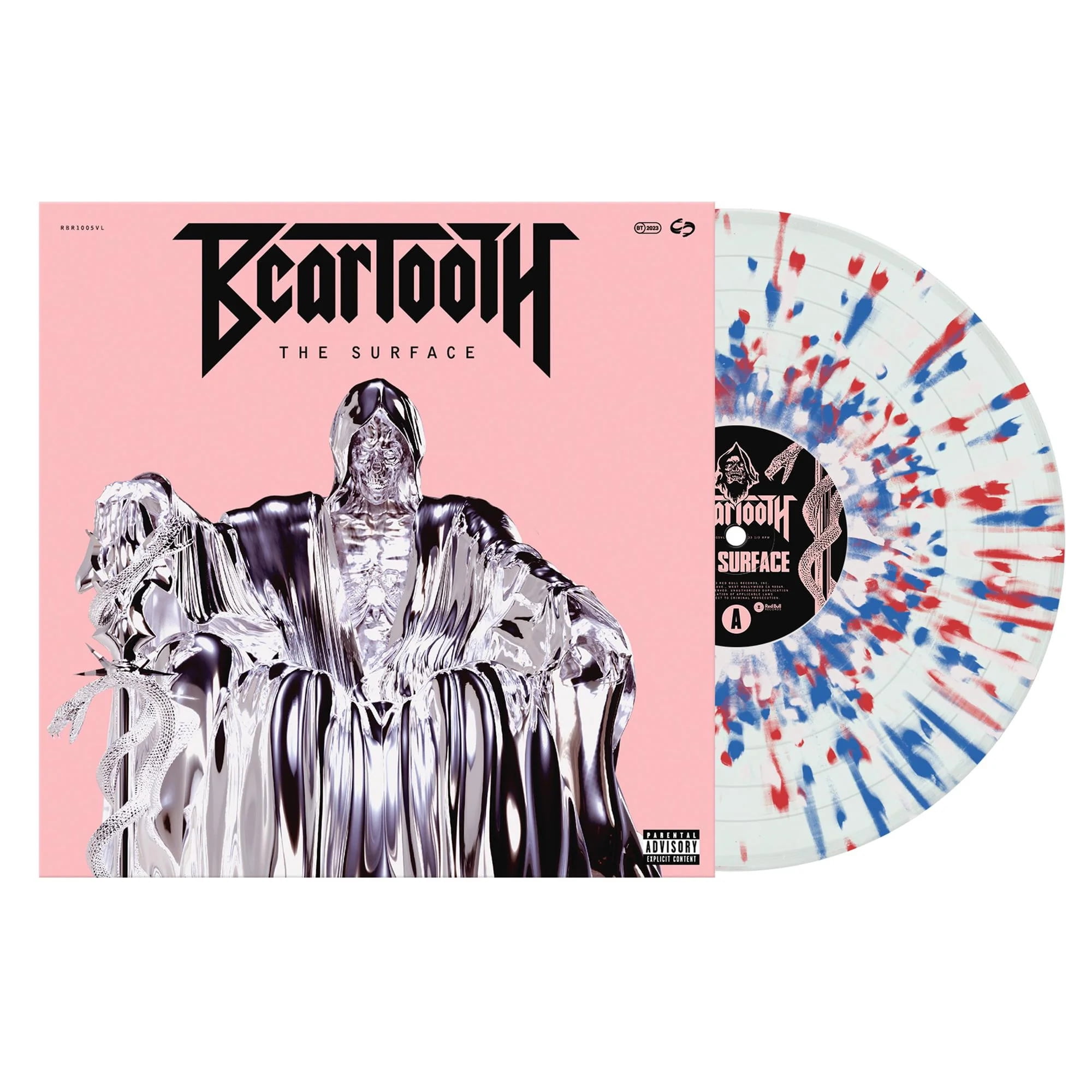 Beartooth- The Surface (Indie Exclusive) (Red/White/Blue Vinyl ...