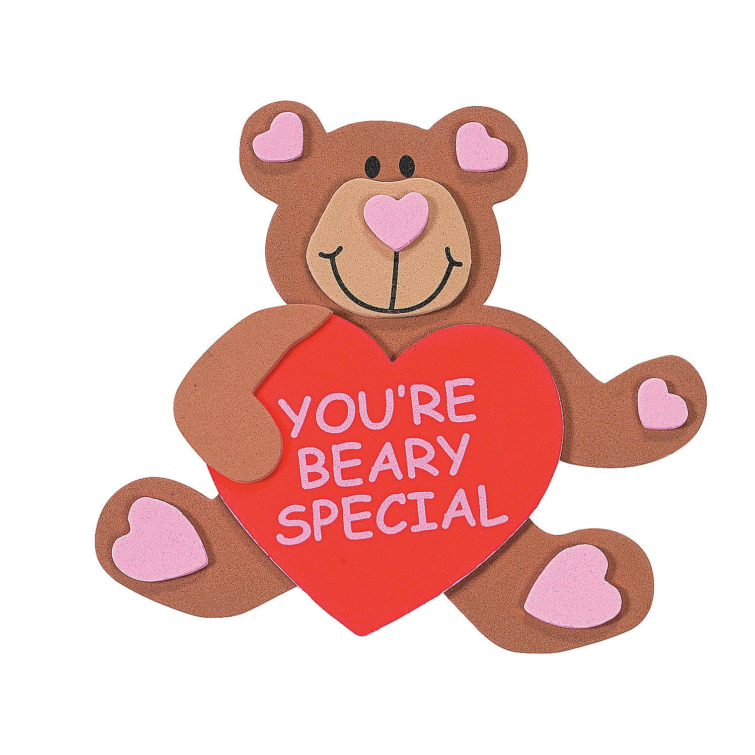 Beary Special Valentine Magnet Craft Kit, Craft Kits, Magnet ...