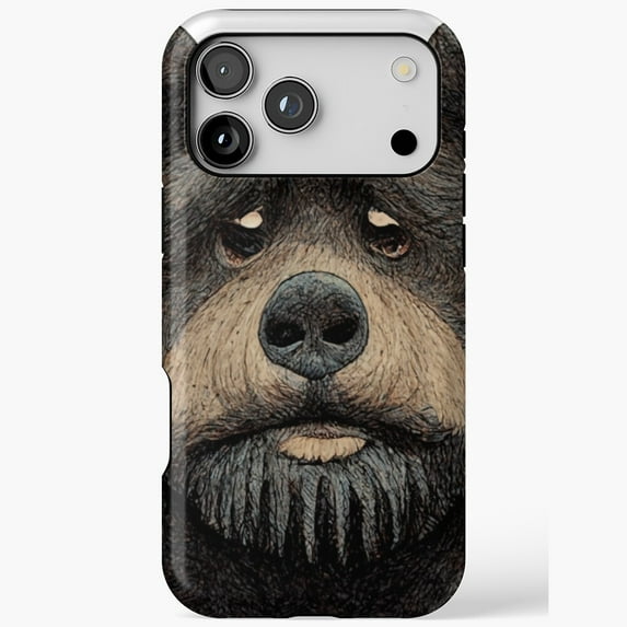 Bearzinho Cute Cartoon Character Artwork Phone Case Compatible across ...