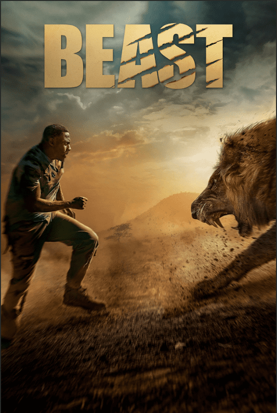 Beast 2022 Poster 24x36 - Idris Elba, Survival Thriller, Jungle ...