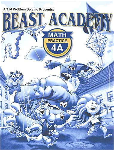 Pre-Owned Beast Academy Math 4a Practice Paperback - Walmart.com
