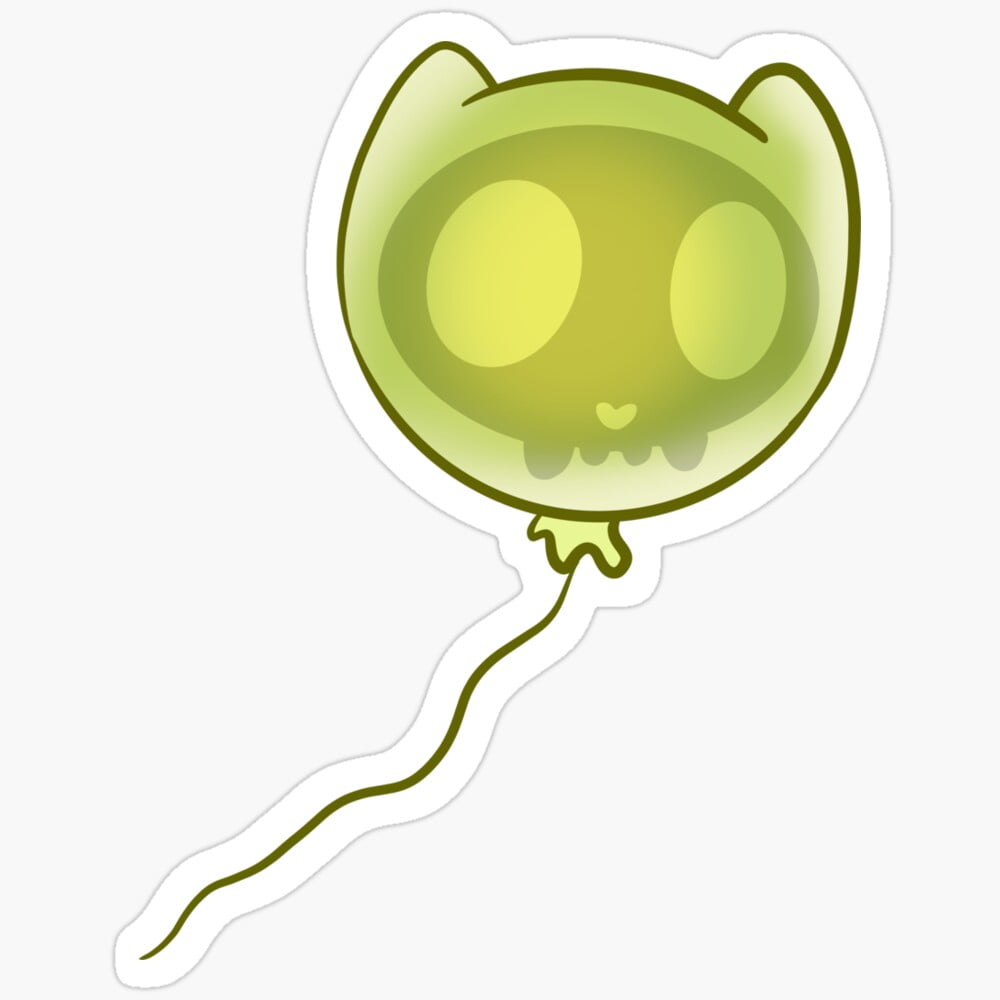 Beast Balloon Stickerphone Decal Water Bottle Stickers, Vinyl Stickers ...