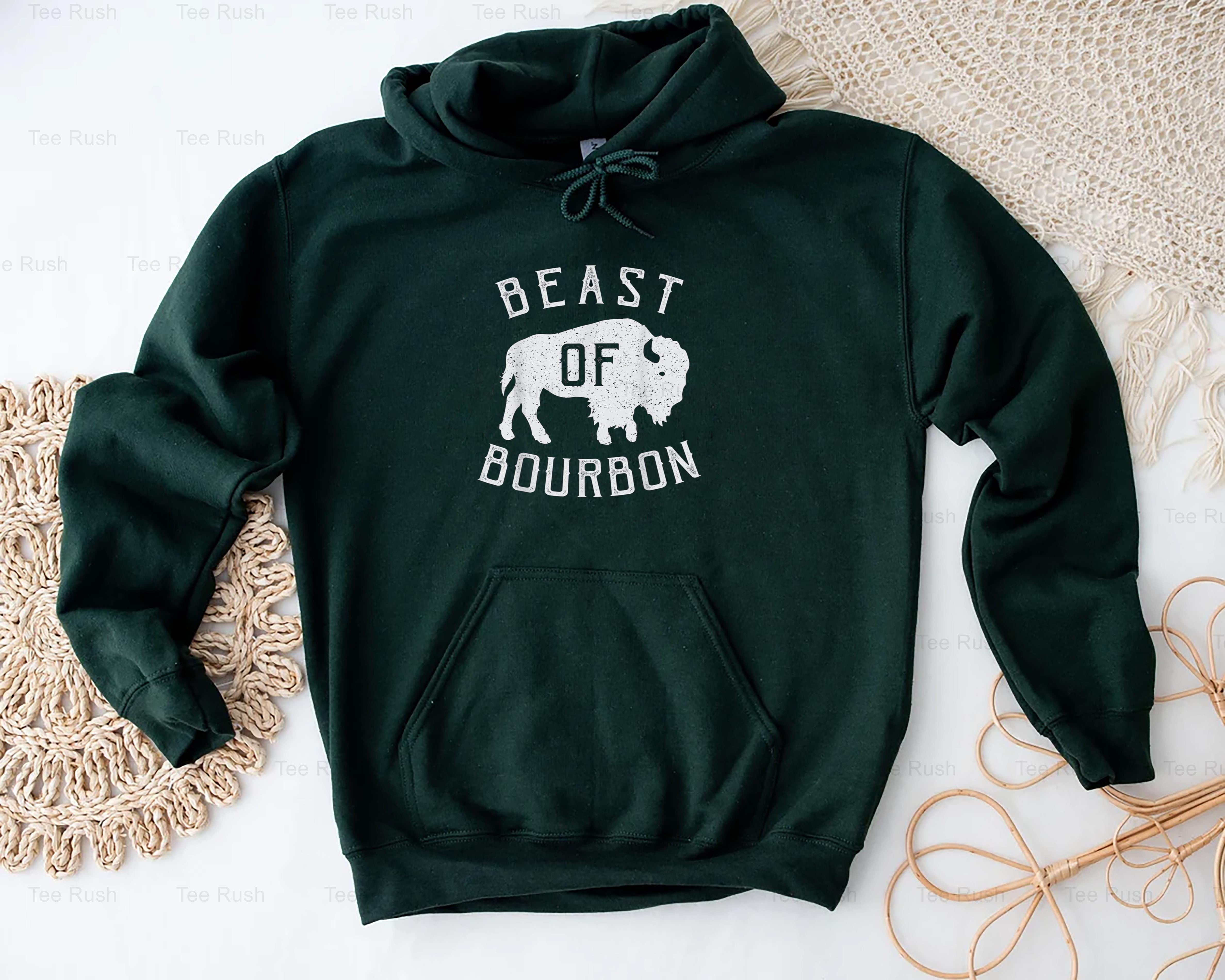 Beast Bourbon Drinking Whiskey Design Bison Buffalo Funny Alcohol, Gift ...