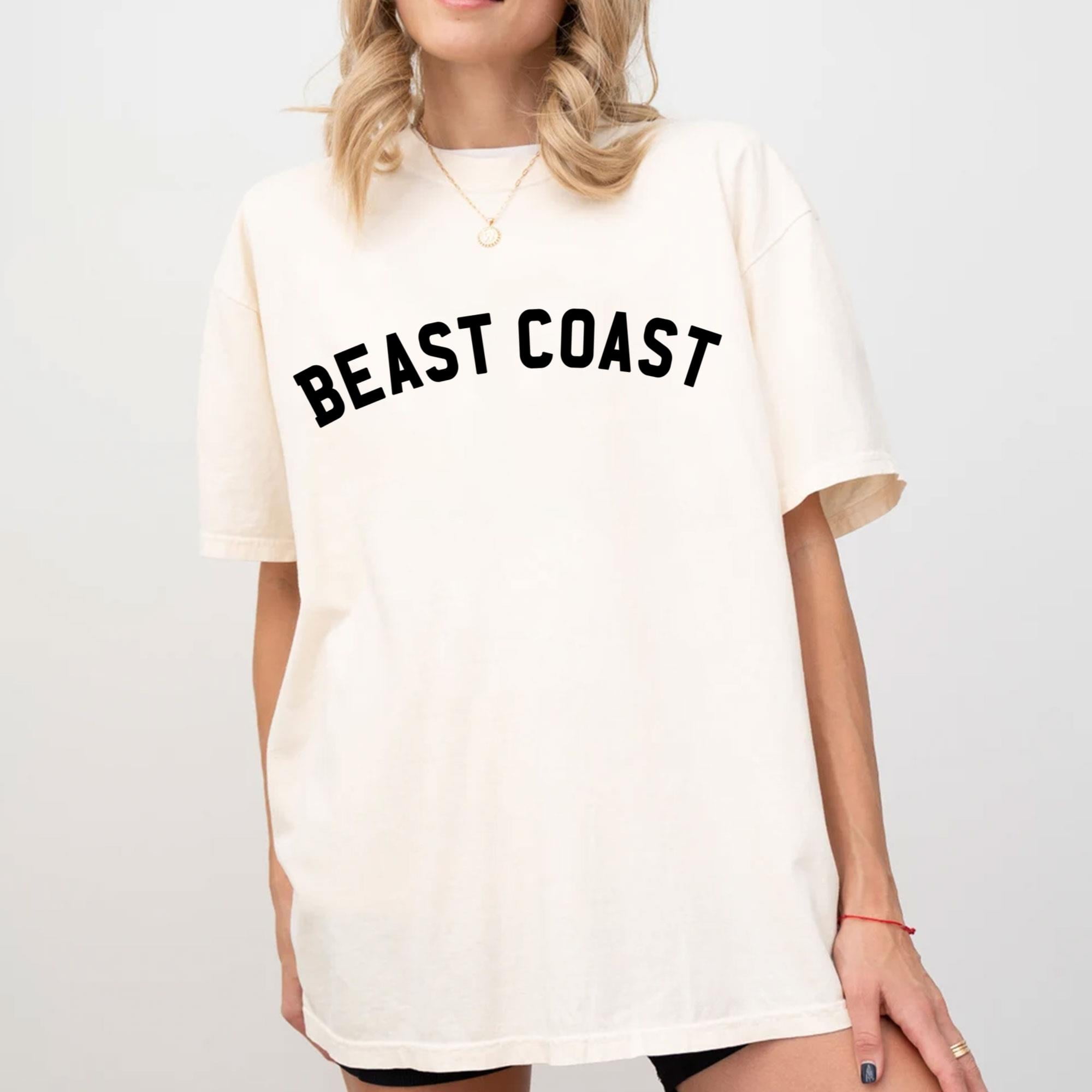 Beast Coast - East Coast T-Shirt - New York Florida Massachusetts ...