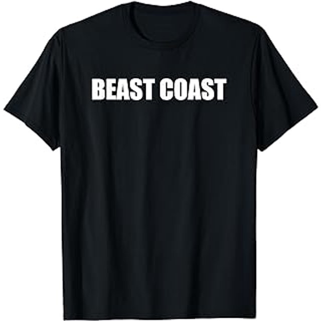 Beast Coast T Shirt - Walmart.com