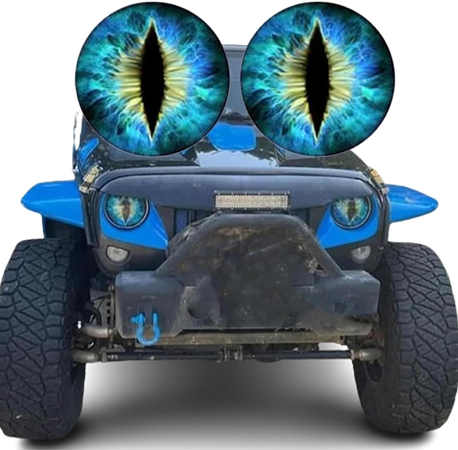 Beast Eyes Headlight Decals, 3D Stereo Eyes Headlight Decal Stickers ...