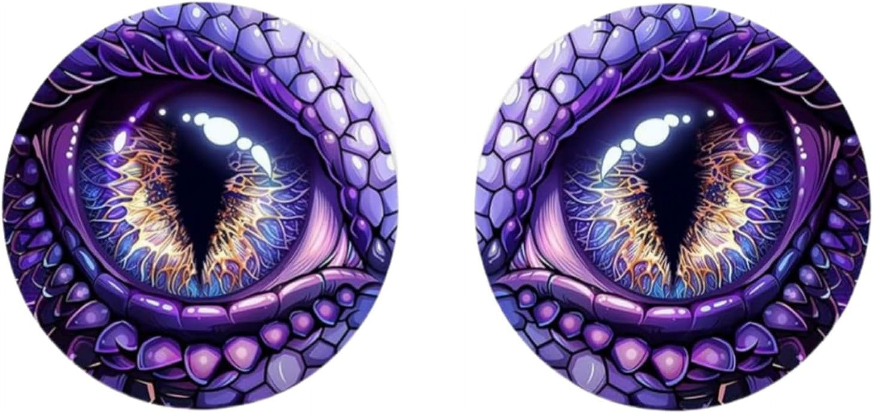 Beast Eyes Headlight Decals, Eye Decals for Jeep Headlights Pair, 3D ...