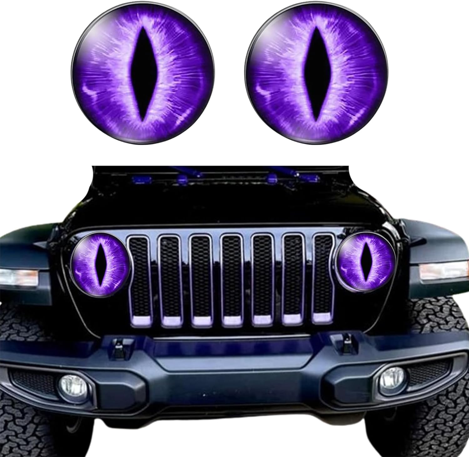Beast Eyes Headlight Decals Pair, Funny Decals for Truck Car Body ...