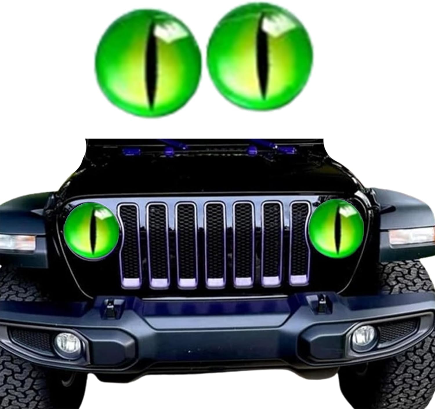 Beast Eyes Headlight Decals Pair, Funny Decals for Truck Car Body ...