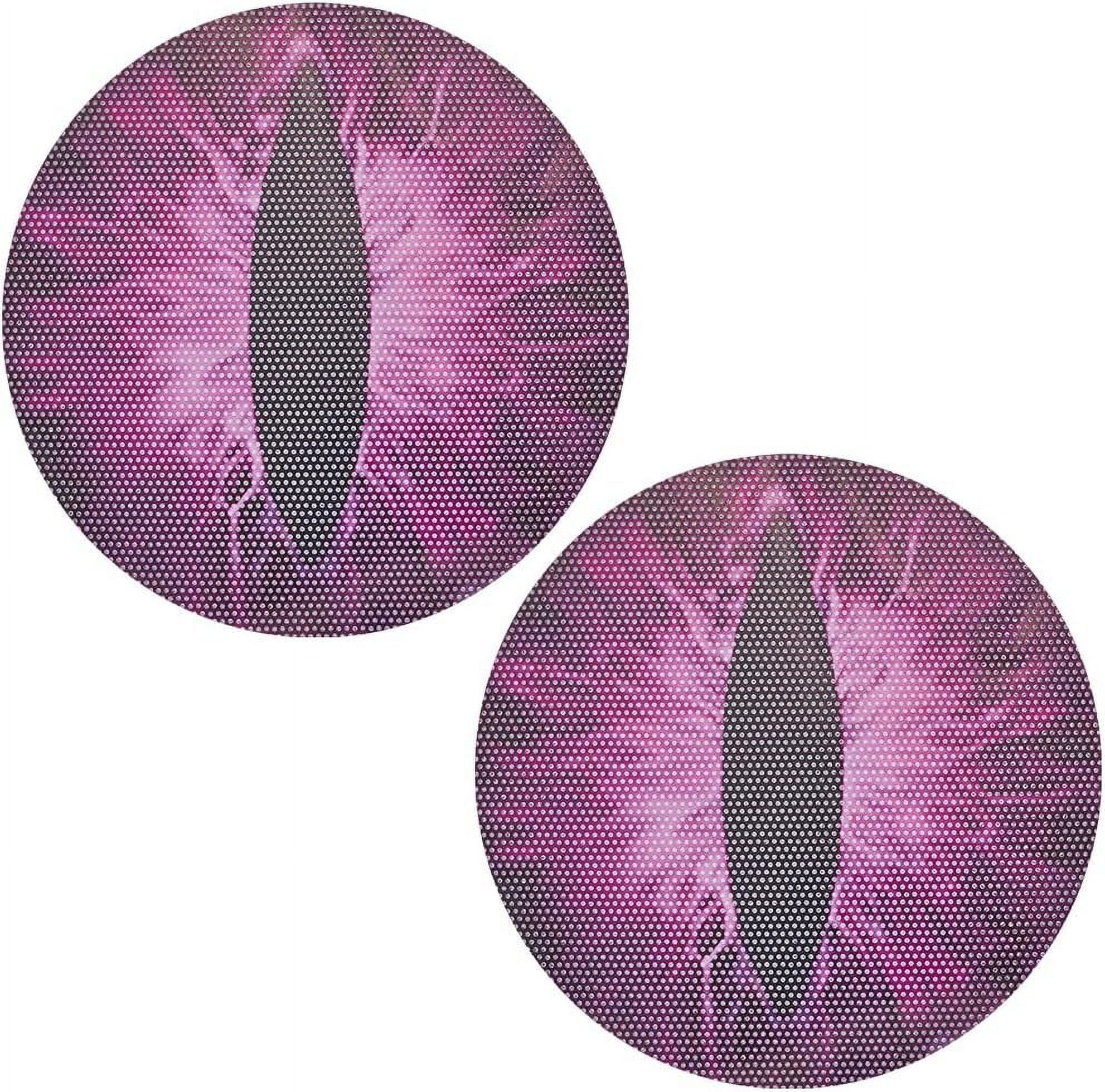 Beast Eyes Headlight Decals Purple 3D Stereo Eyes Headlight Decal ...