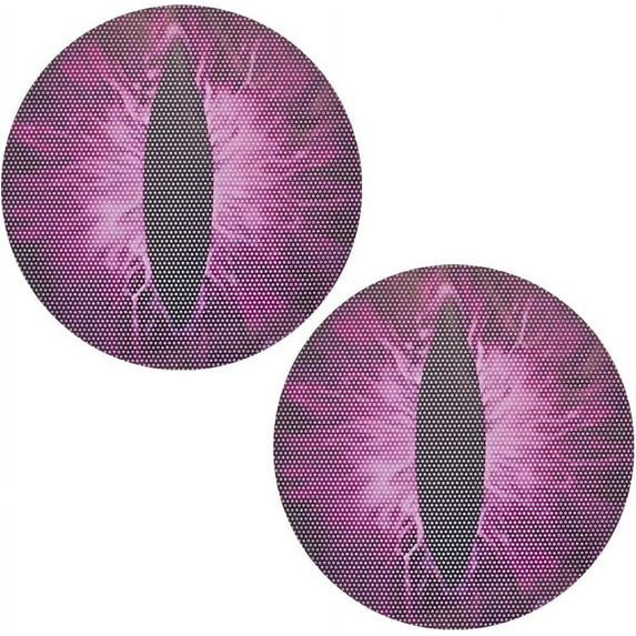 Beast Eyes Headlight Decals Purple 3D Stereo Eyes Headlight Decal ...