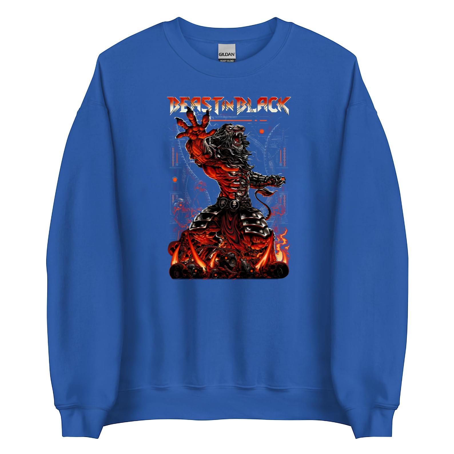 Beast In Black Power Of The Beast T-shirt-TH40263 - Walmart.com