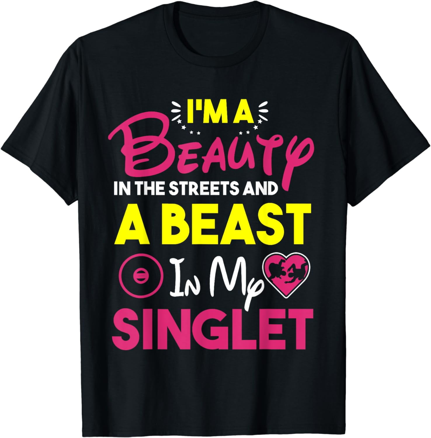 Beast In My Singlet Funny Wrestling Shirt Funny Creative Graphic T ...