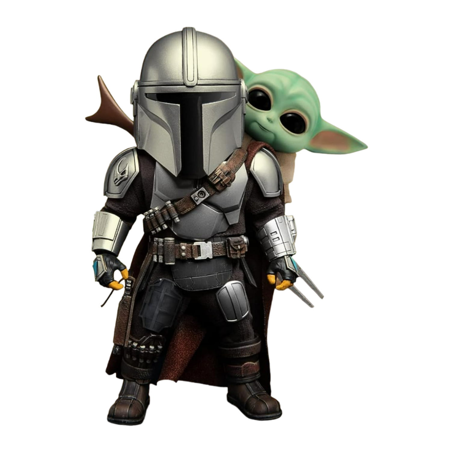 Beast Kingdom The Mandalorian and The Child Duo Pack with Mythosaur ...