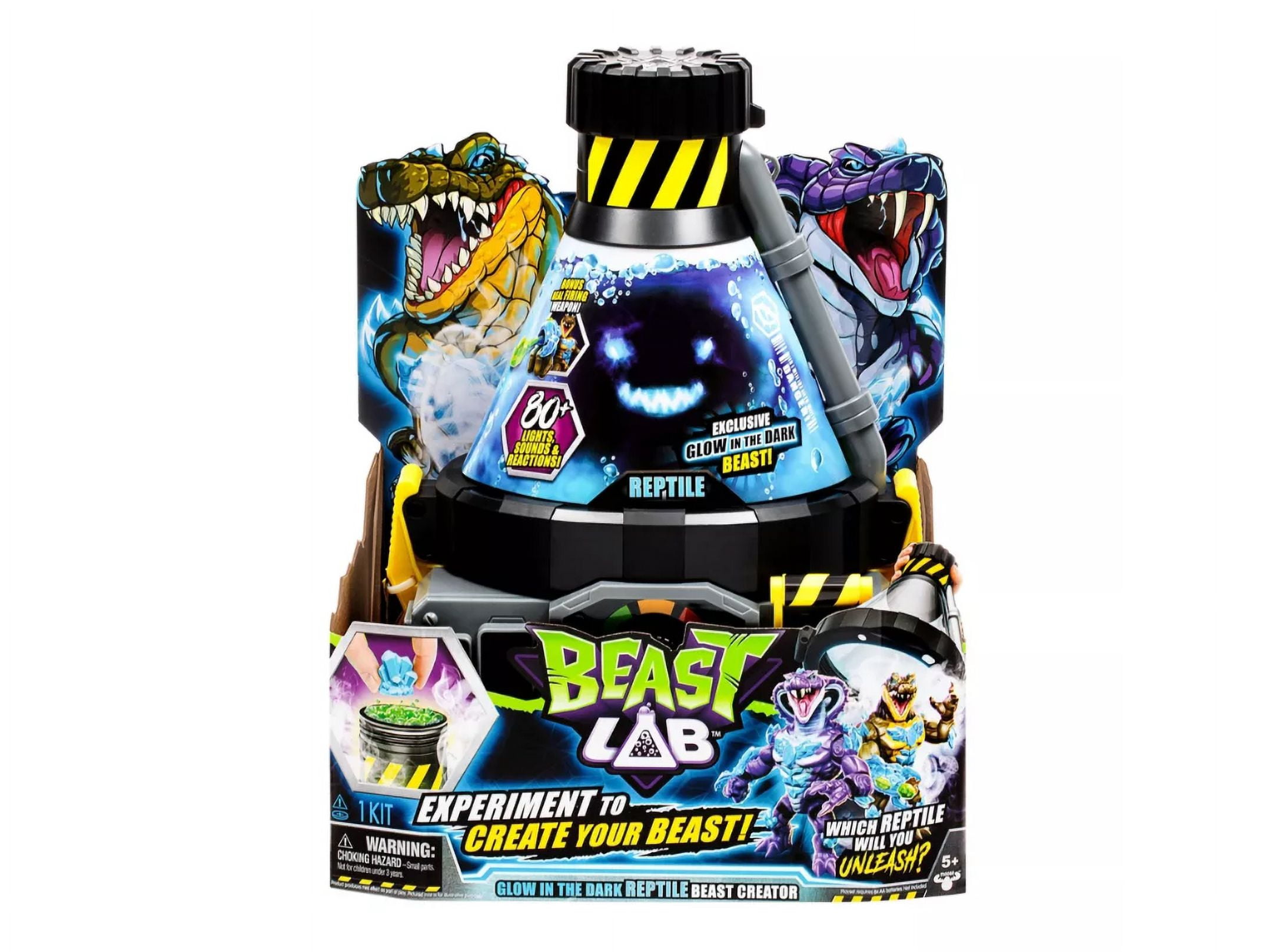Beast Lab Glow-in-the-Dark Reptile Beast Creator Toy for Kids ...