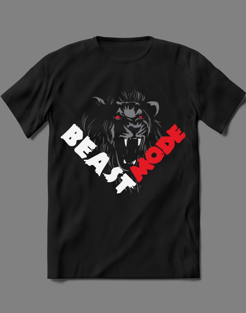 Beast Mode Gym Shirt Unisex Tee - Walmart.com