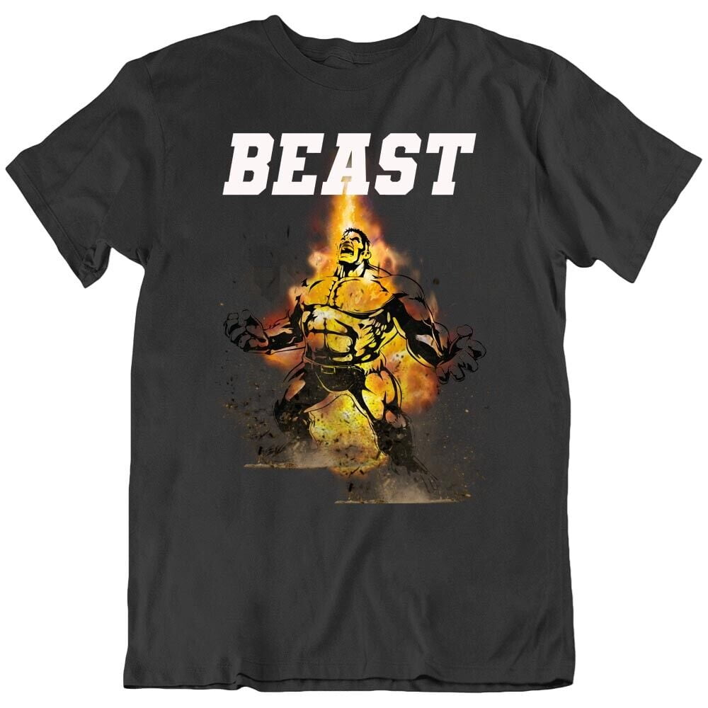 Beast Mode Hulk Superhero Workout Blast Explosion Gym T-Shirt Tee Gift ...