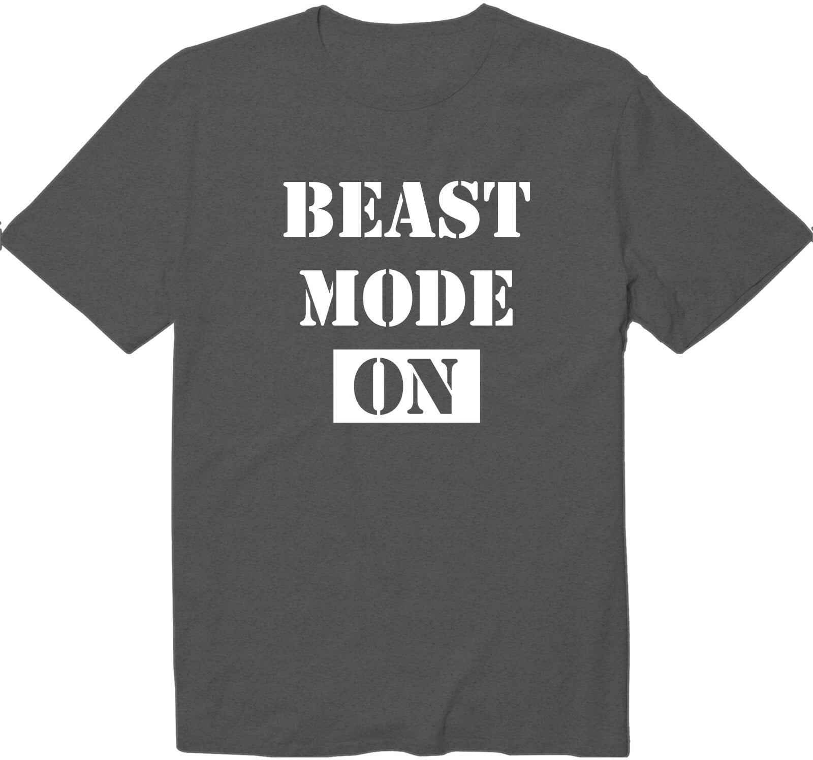 Beast Mode On Workout Fitness Gym Bodybuilding Weightlifting Sports T ...