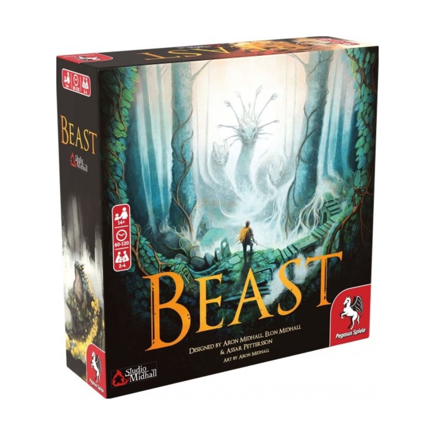 Beast Board Game by Pegasus Spiele | One vs. Many Hidden Movement ...