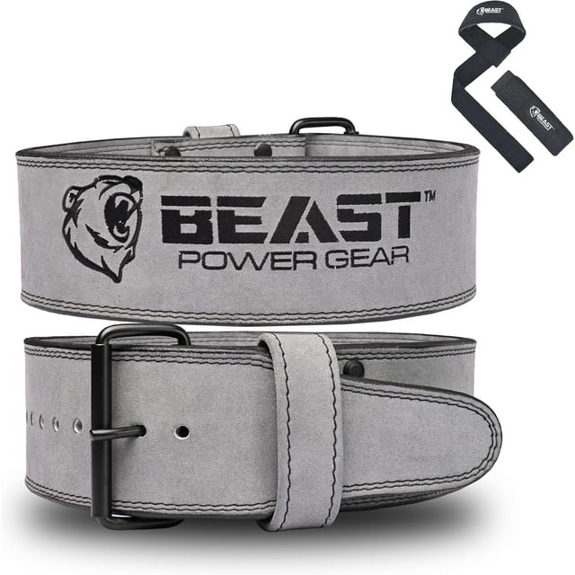 Beast Power Gear Weight Lifting Belt (10MM Thick & 4 Inches Wide ...
