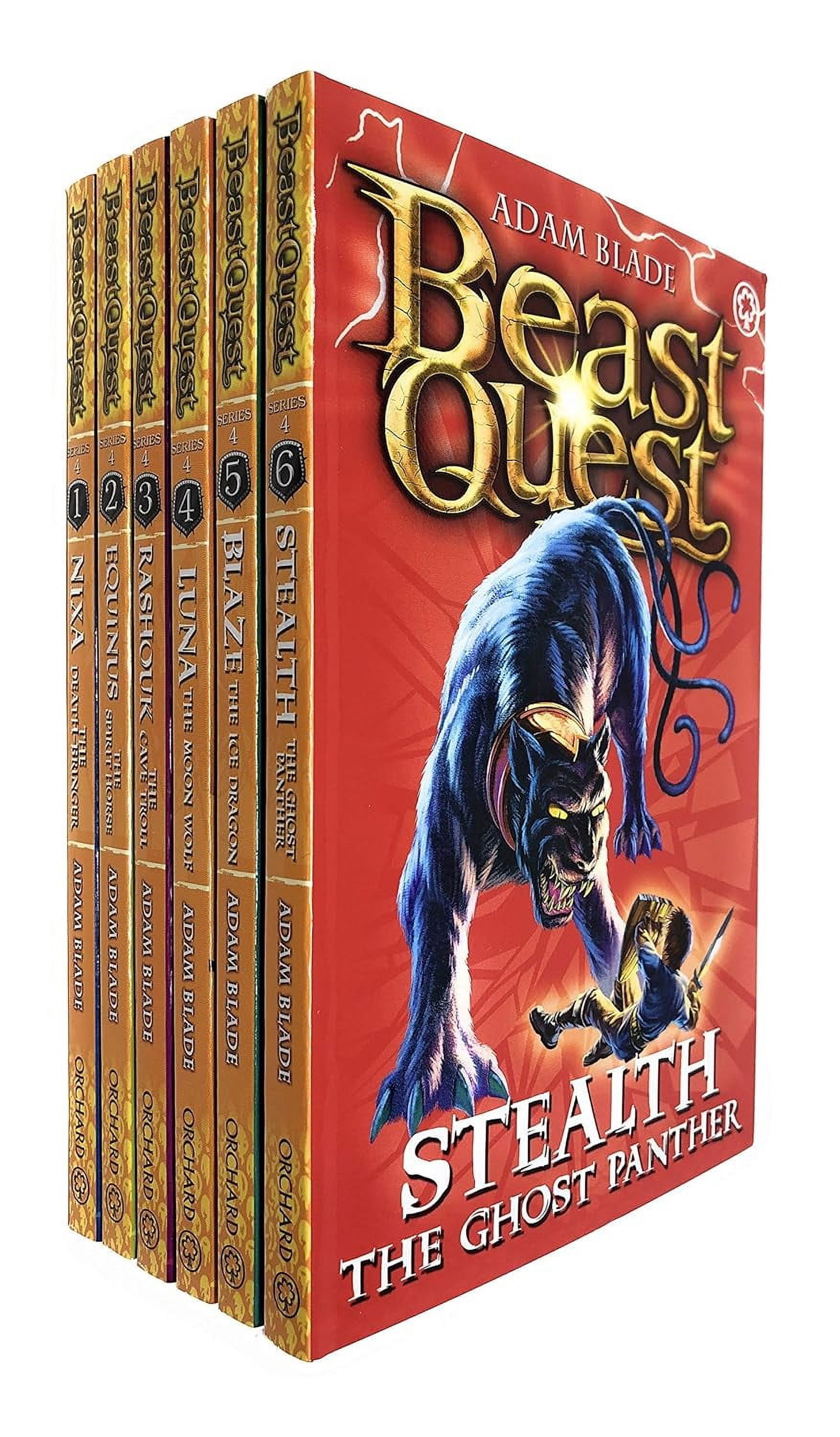 Beast Quest 6 Books Collection Set by Adam Blade (Series 4) - Walmart.com