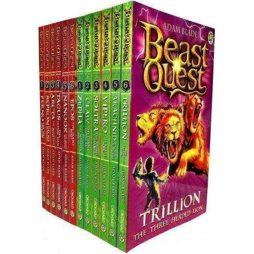 Beast Quest (Series 1 and 2) 12 Books Set Collection Adam Blade ...