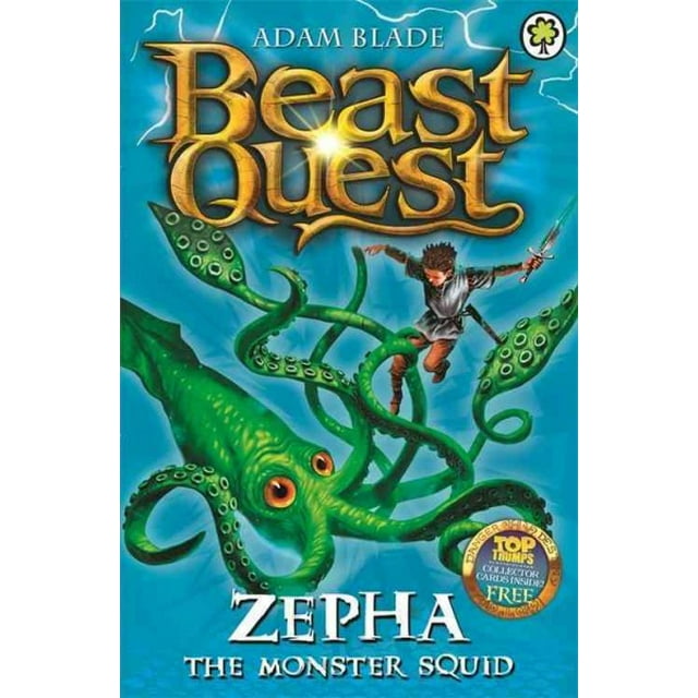 Beast Quest: Zepha the Monster Squid : Series 2 Book 1 - Walmart.com