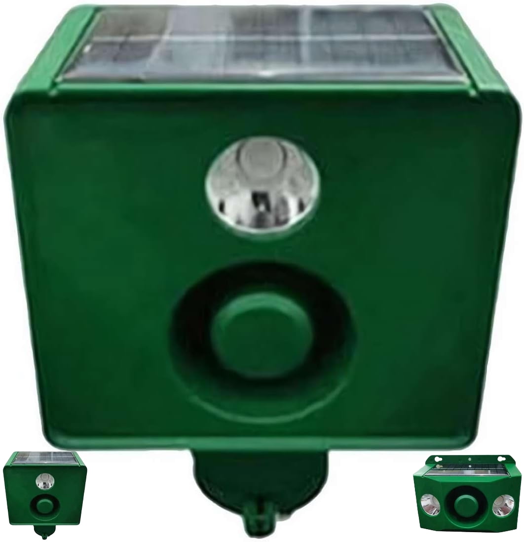 Beast 𝑹𝒆𝒑𝒆𝒍𝒍𝒆𝒏𝒕 Solar Warning Lights with Loud Volume, 2025 Upgraded ...