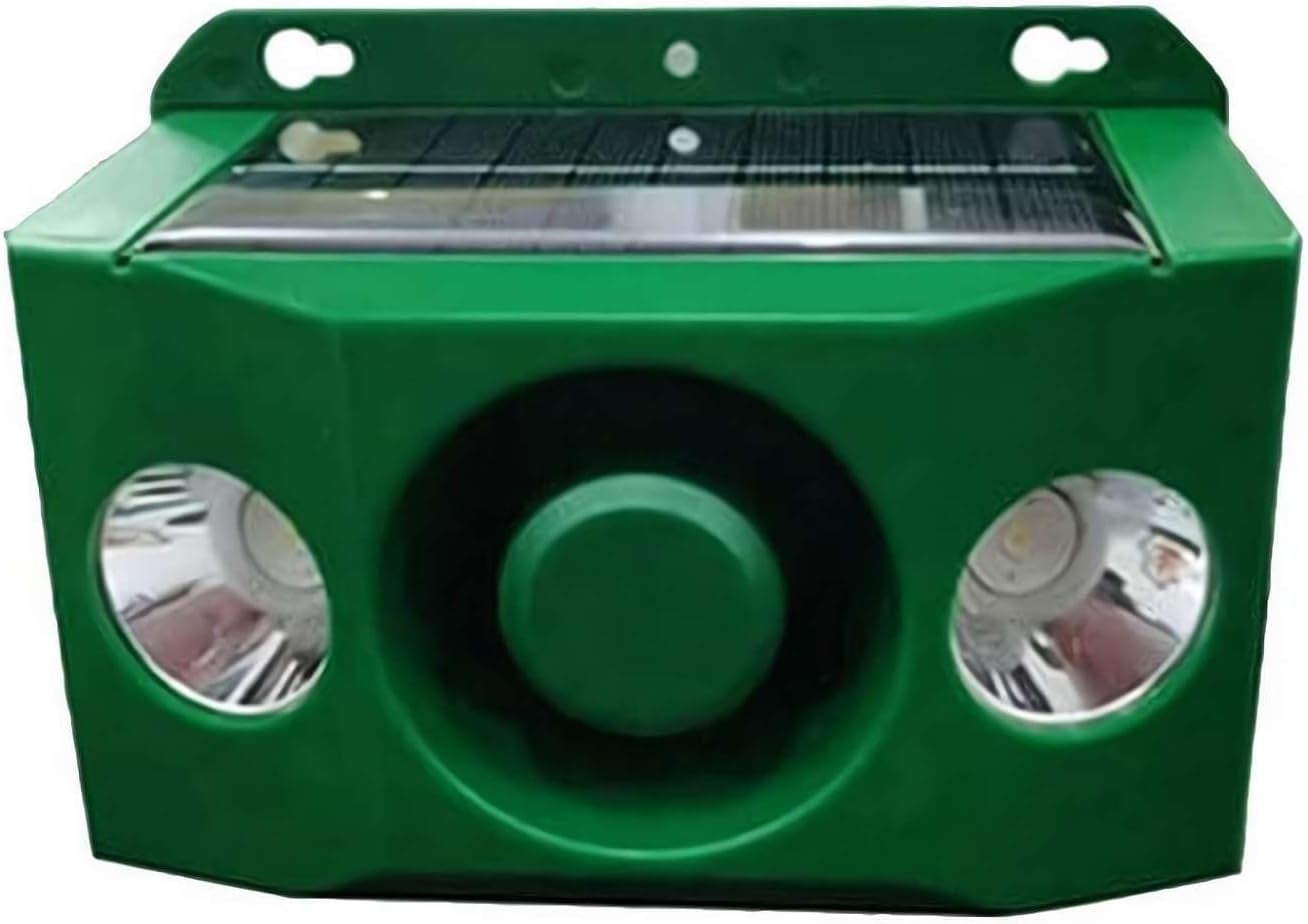 Beast Solar Warning Lights with Loud Volume, 2025 Upgraded Solar Animal ...