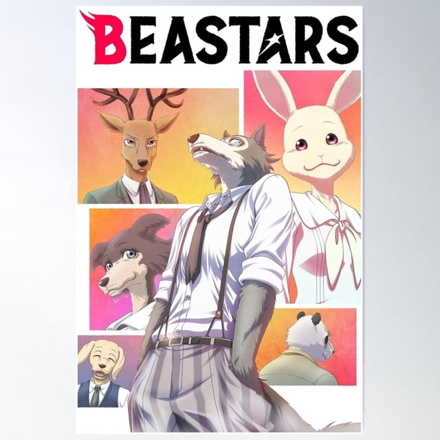 Beastars 1.0 Poster Wall Art, Modern Wall Decor For Living Room Bedroom ...