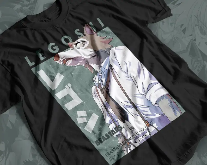 Beastars Legoshi Anime T-shirt Unisex, Anime Manga Shirt - Walmart.com
