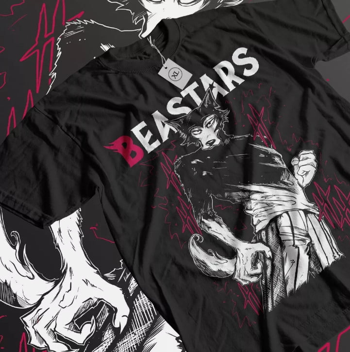 Beastars Legoshi Beastars T-Shirt Girl Anime Japanaise Style Gift Shirt ...