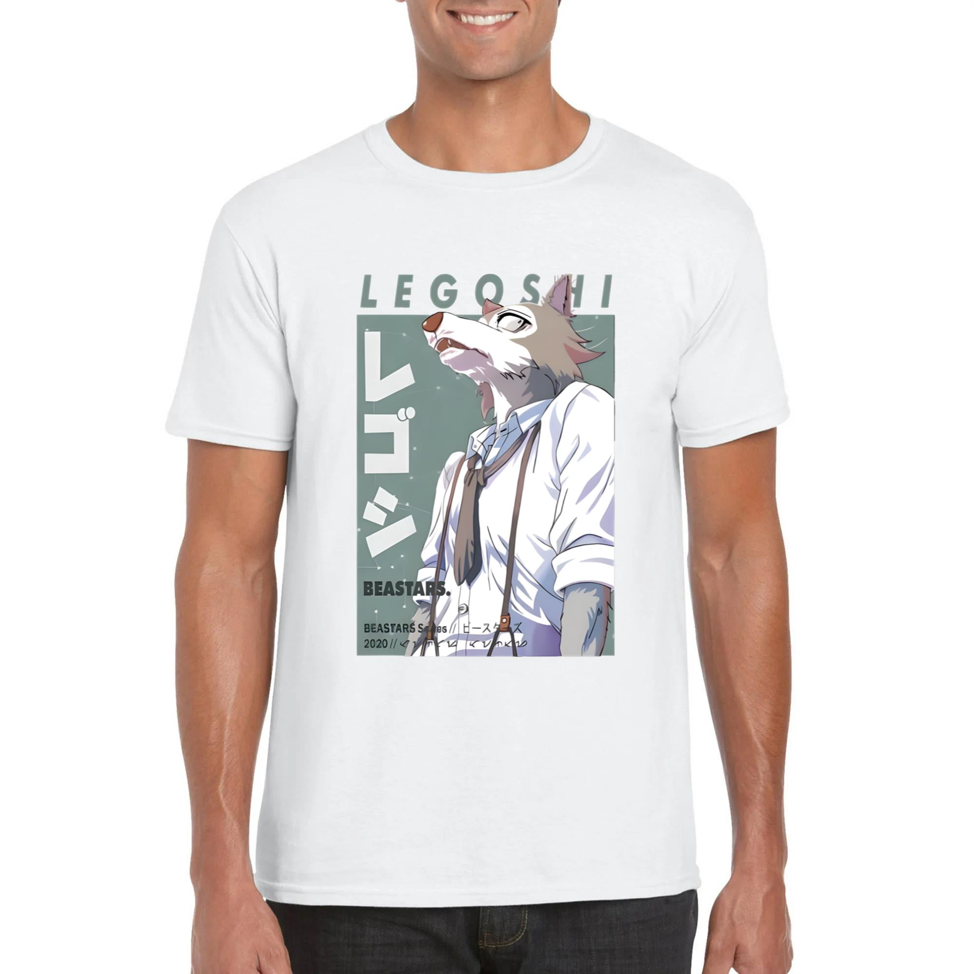 Beastars Legoshi Wolf Japanese Anime Manga Fan Art Graphic Unisex T ...