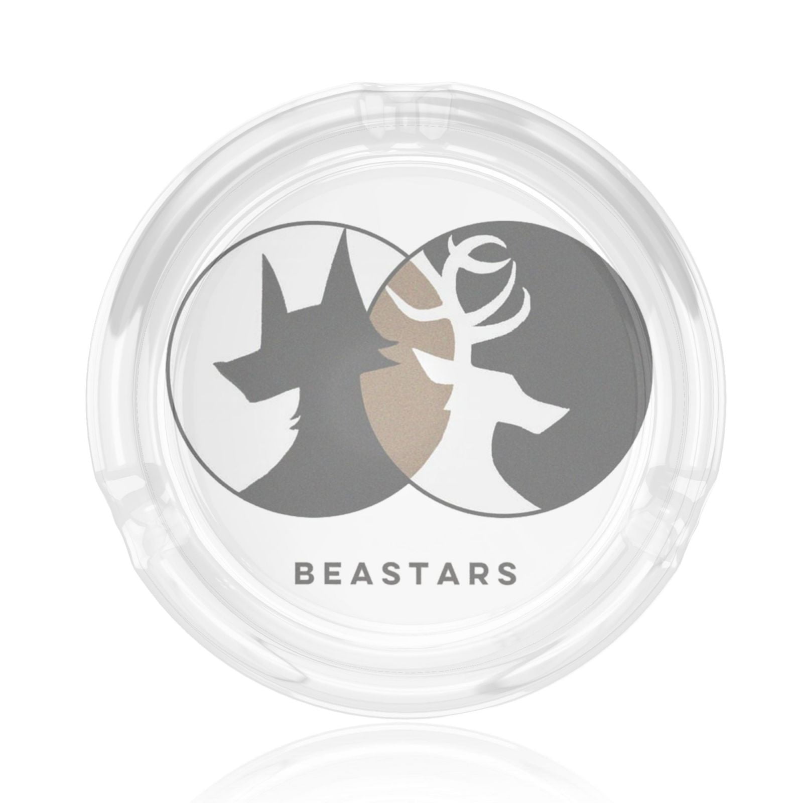 Beastars Logo Round Glass Ashtray 3d Printing For Indoor And Outdoor ...