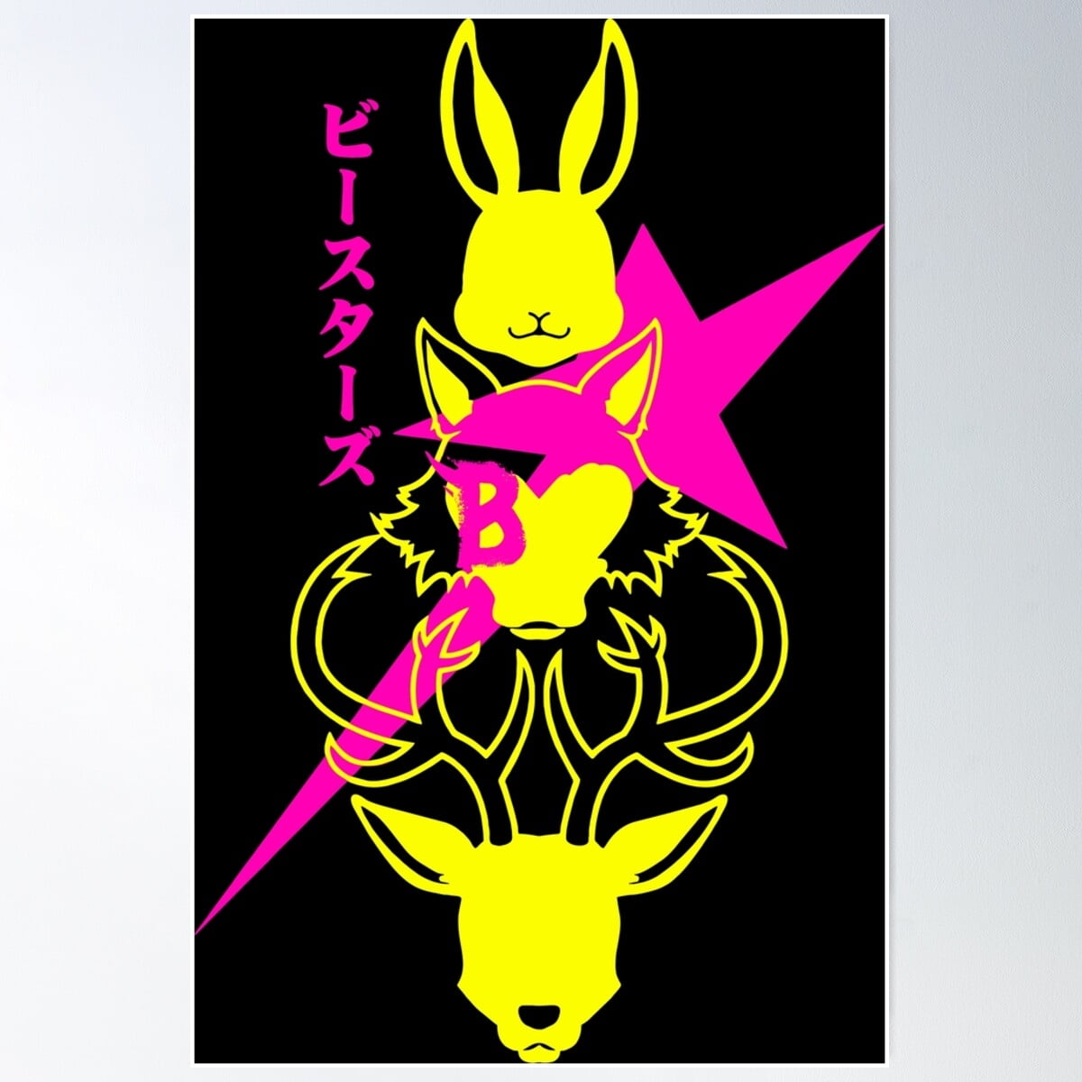 Beastars Poster Wall Art, Modern Wall Decor For Living Room Bedroom ...