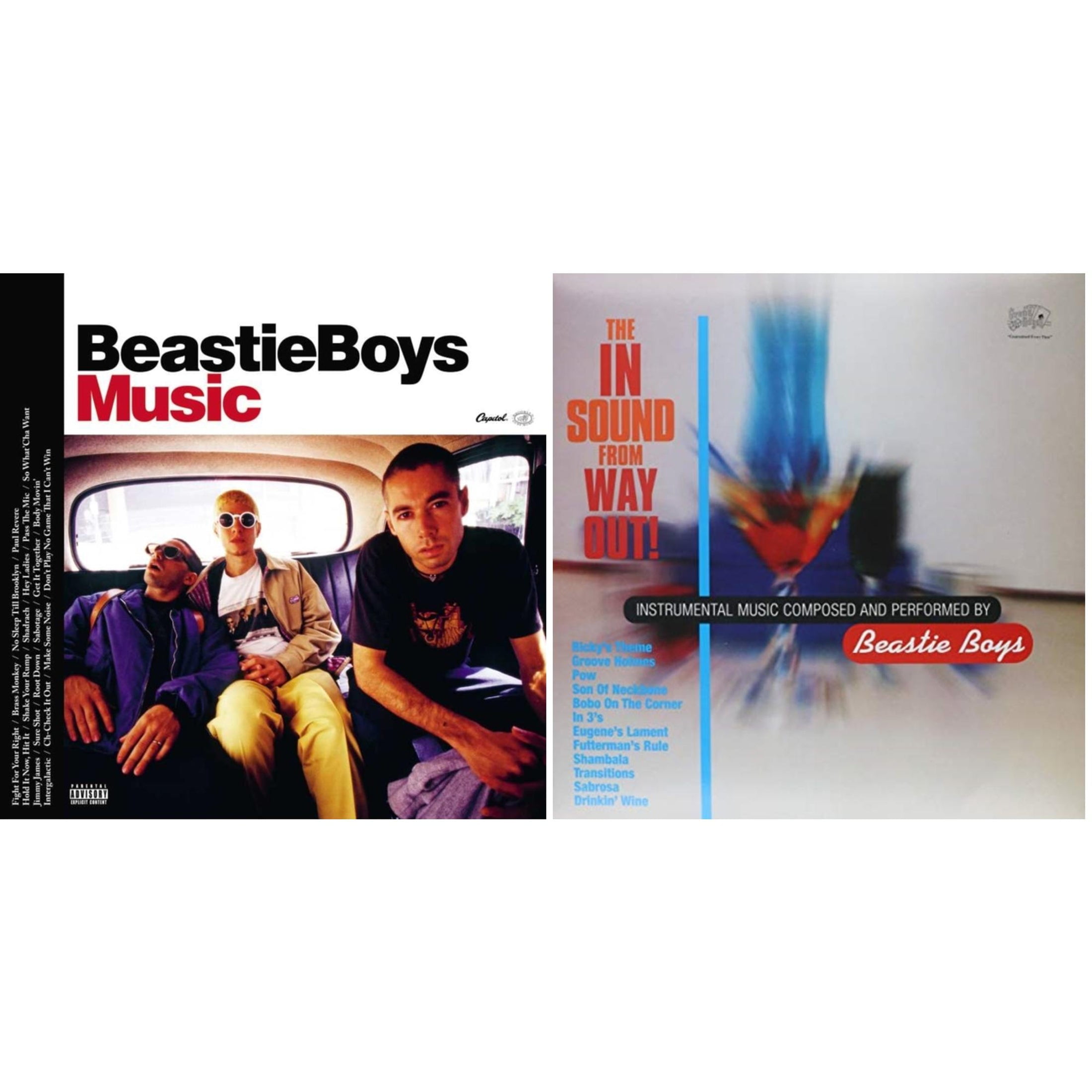 Beastie Boys Music (2LP) & In Sound From Way Out (180G) - Walmart.com