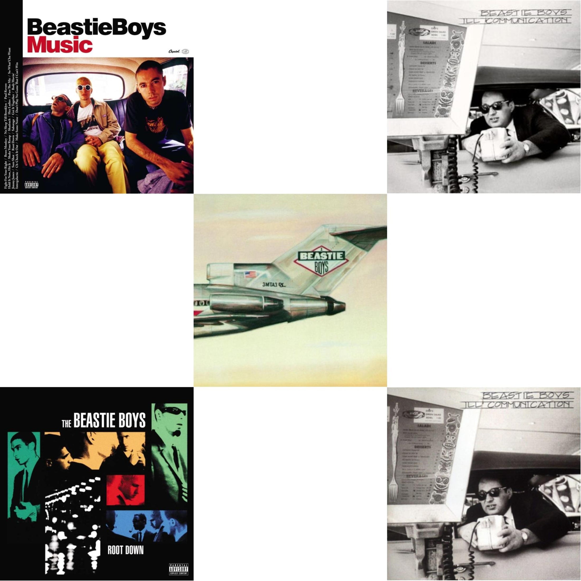 Beastie Boys Music (2LP) & Root Down Ep & Licensed To Ill (30Th ...