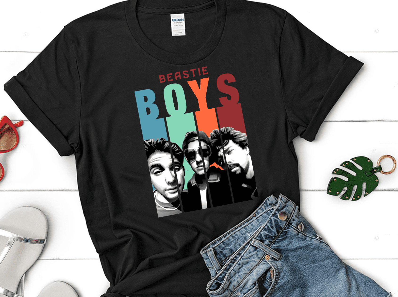 Beastie Boys Retro Vintage T-Shirt, Beastie Boys Band Shirt, Music ...
